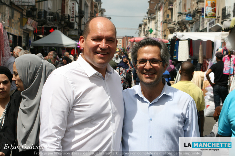 Laeken : la rue Marie-Christine en fête avec Philippe Close et Sevket ...